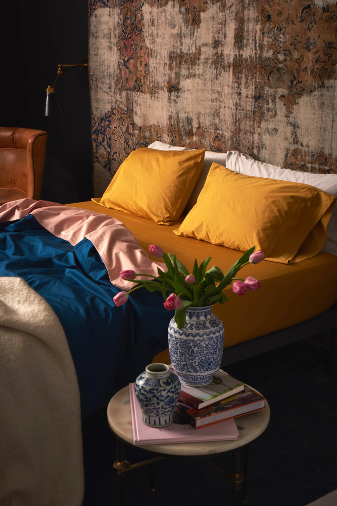 Flaneur Custom Dyed Bedding Info - Color Sheets, Duvet | domino