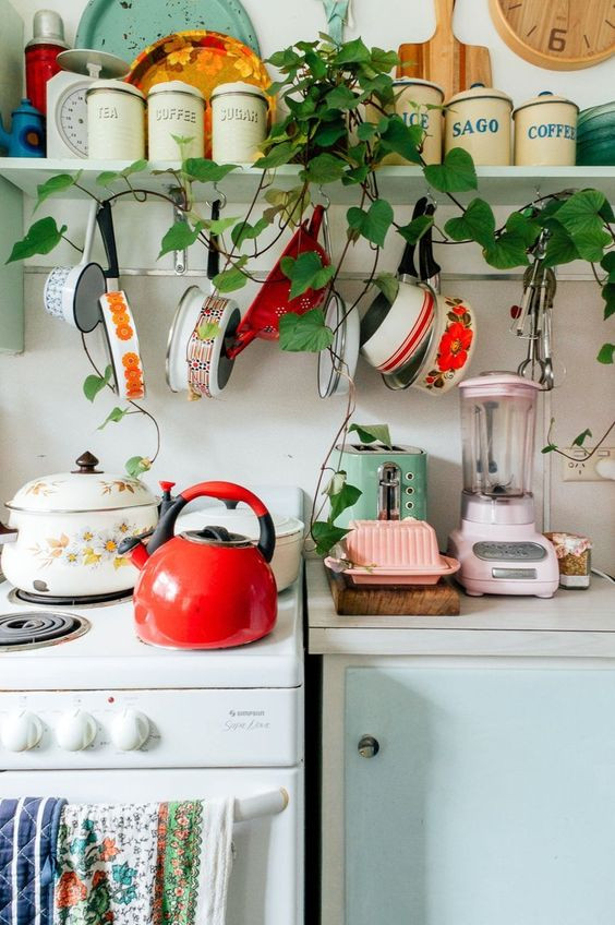 Colorful Kitchen Accessories, Appliances To Brighten Room | domino