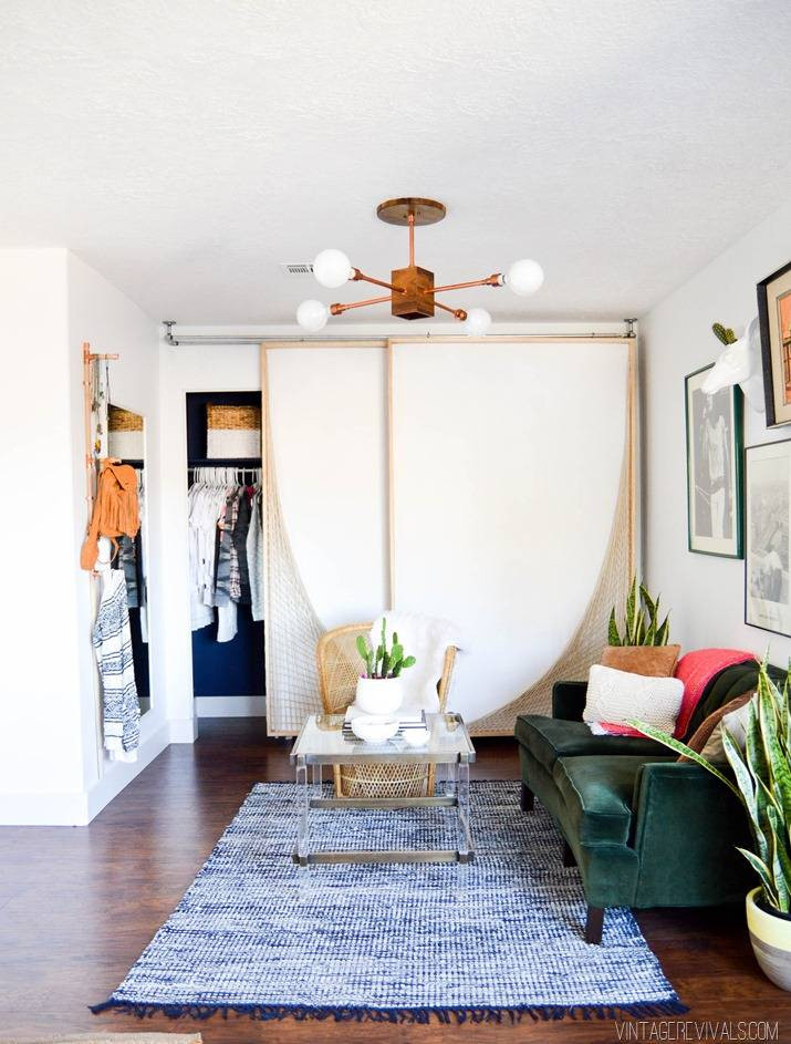 Painted Door DIYs And Hacks For Ugly Interior Doors | Domino