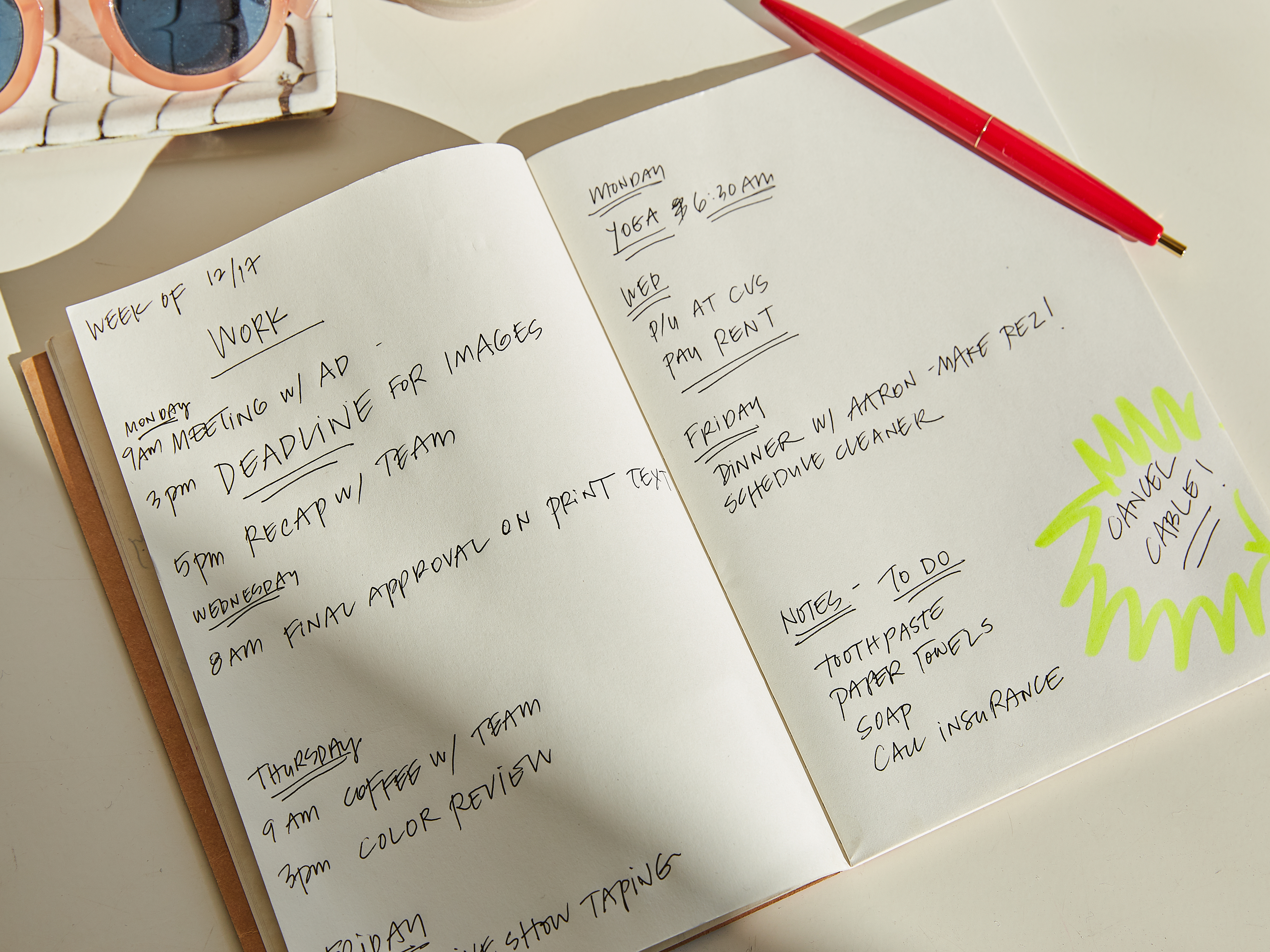 A Productivity Expert's Tips For How to Properly Plan Out Your Week