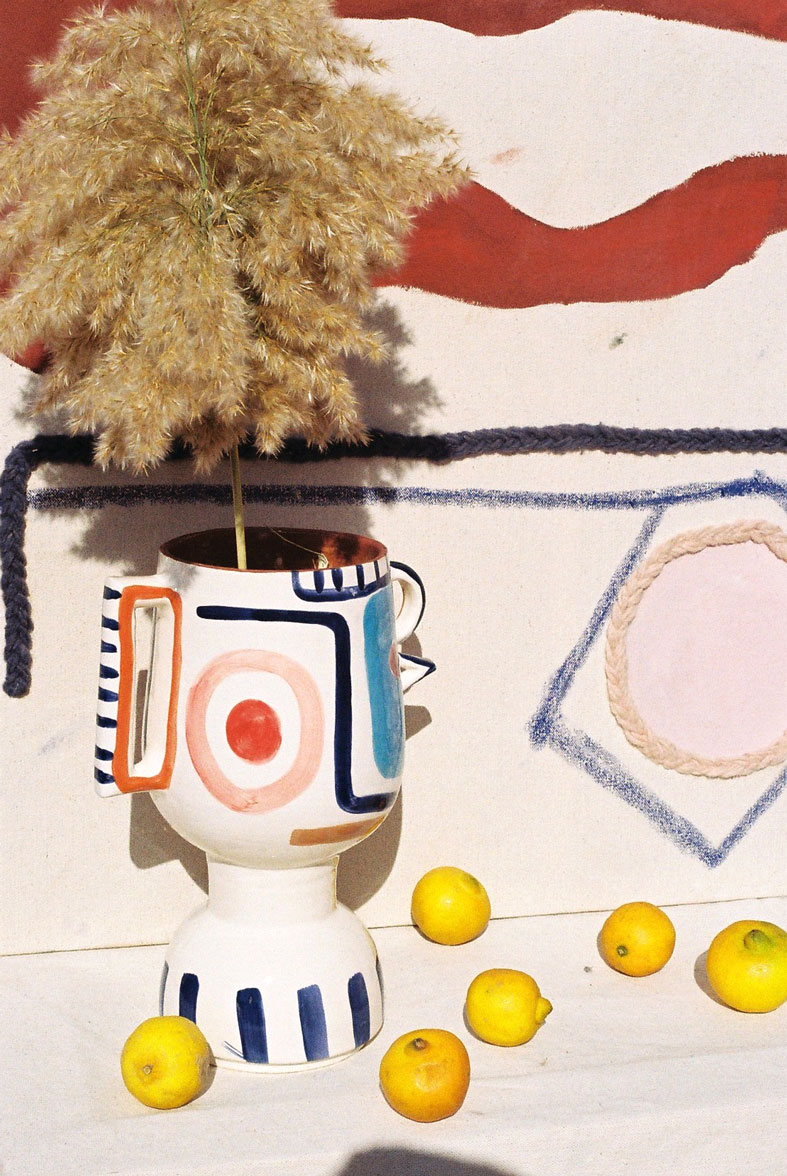 Abstract Face Home Decor and Accessories Trend 2019 | domino