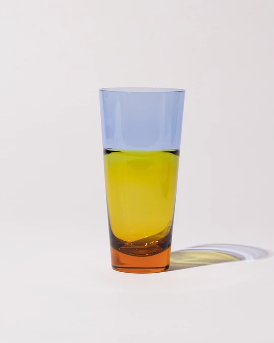 9 Colorblocked Glassware Pieces You’ll Want to Show Off | domino