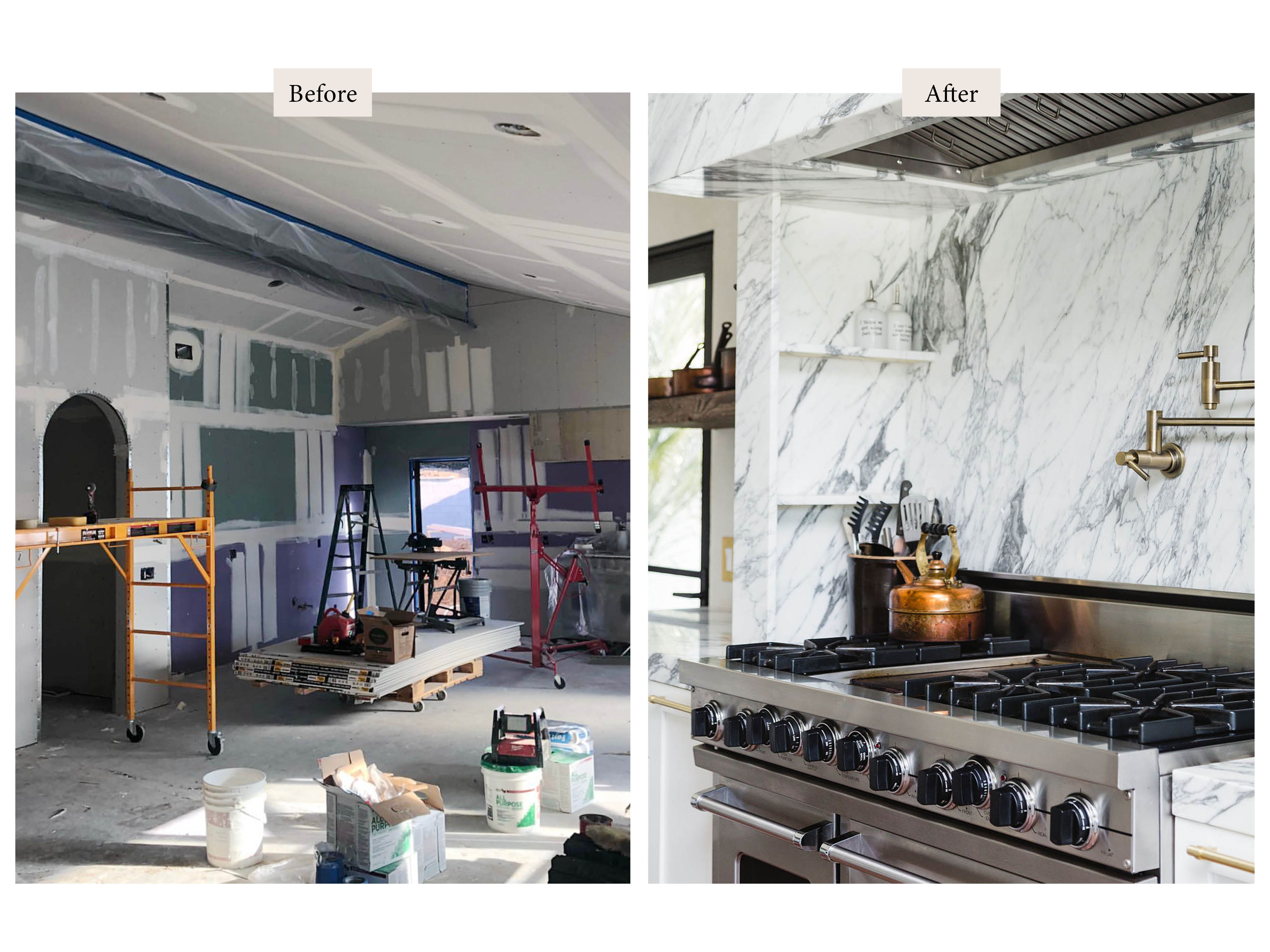 We Turned an Average Garage Into an Extraordinary Kitchen for $50K