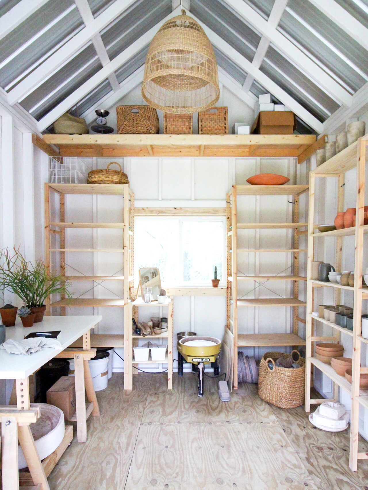This 160-Square-foot Ceramics Studio was Built Using YouTube Tutorials