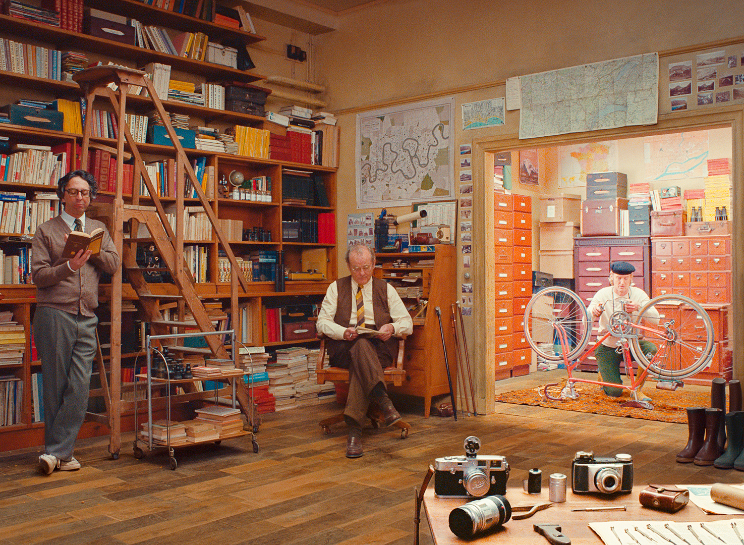 How the Set Designer for The French Dispatch Came Up With That Perfect ...