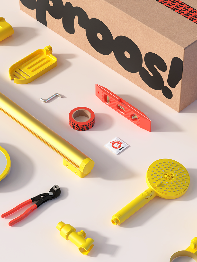 The Sproos! Shower Kit is 25% Off for Black Friday | domino