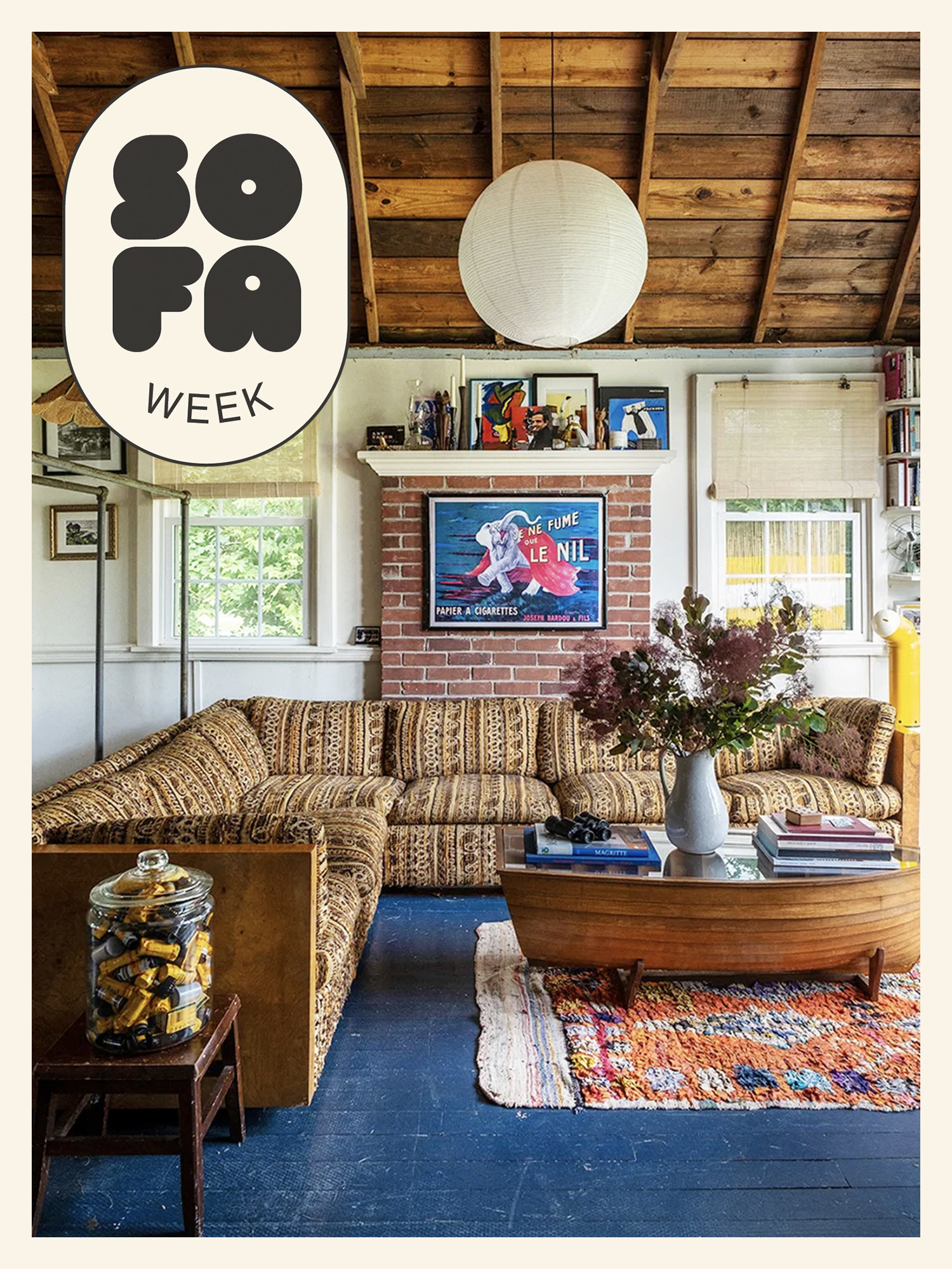 The Best Patterned Sofas Evoke Praise and Hide Stains | domino
