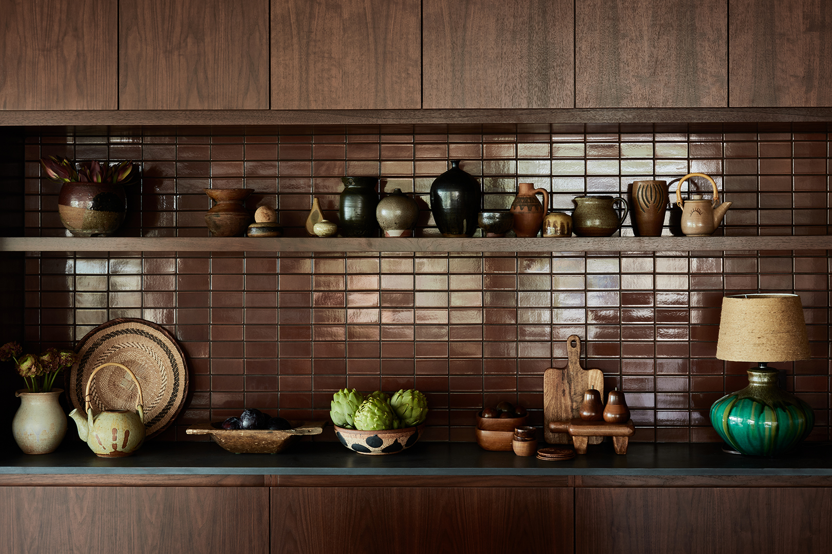 This Mid-Century Home Makes a Case for Using Walnut Wood Everywhere