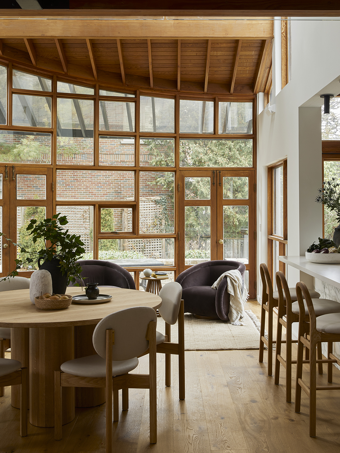 This Reno Revolved Around Keeping a Quirky Wall of Windows