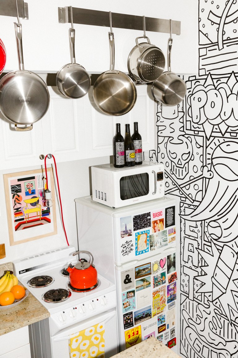 Tour Graphic Designer Timothy Goodman's Art-Filled NYC Studio