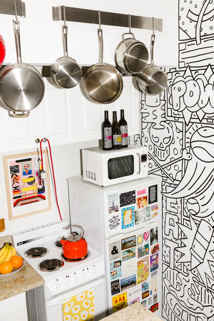 Tour Graphic Designer Timothy Goodman's Art-Filled NYC Studio