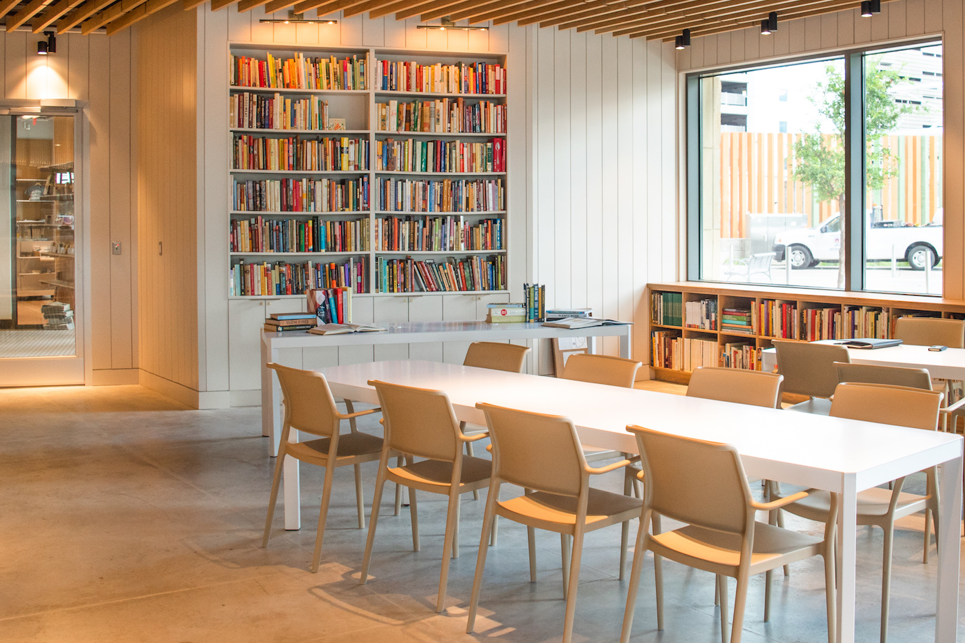 Cookbook Bar and Cafe Austin Central Library