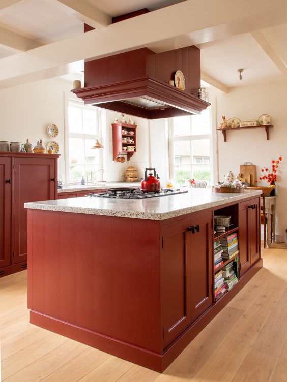 9 Red Kitchens That'll Inspire You to Go Bold with Your Cabinets