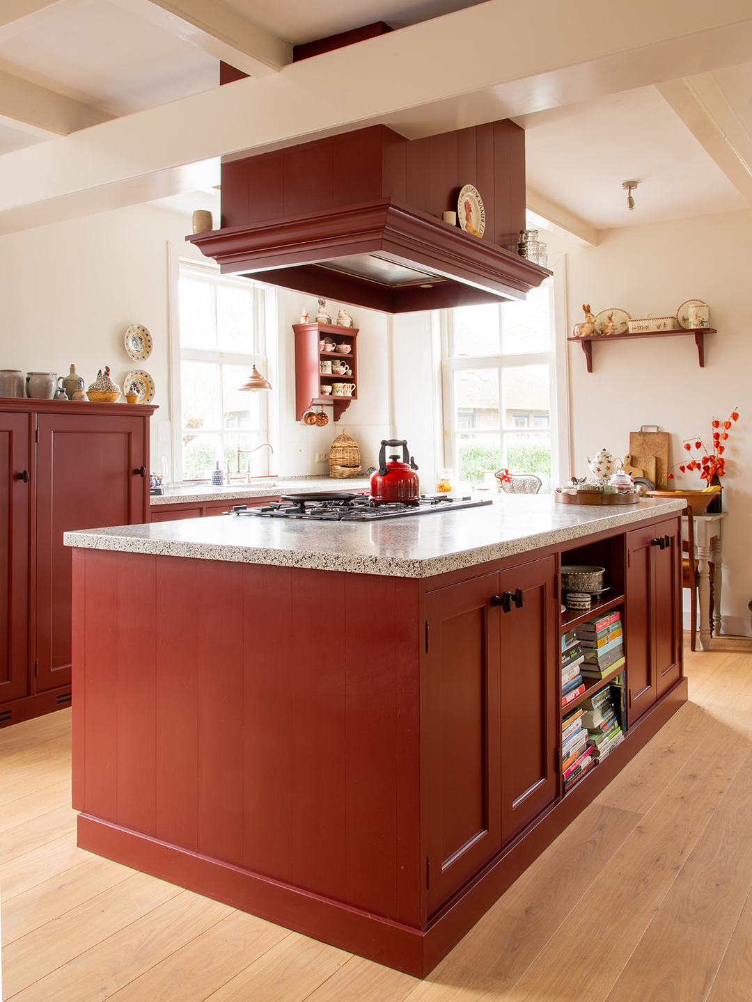 9 Red Kitchens That'll Inspire You to Go Bold with Your Cabinets