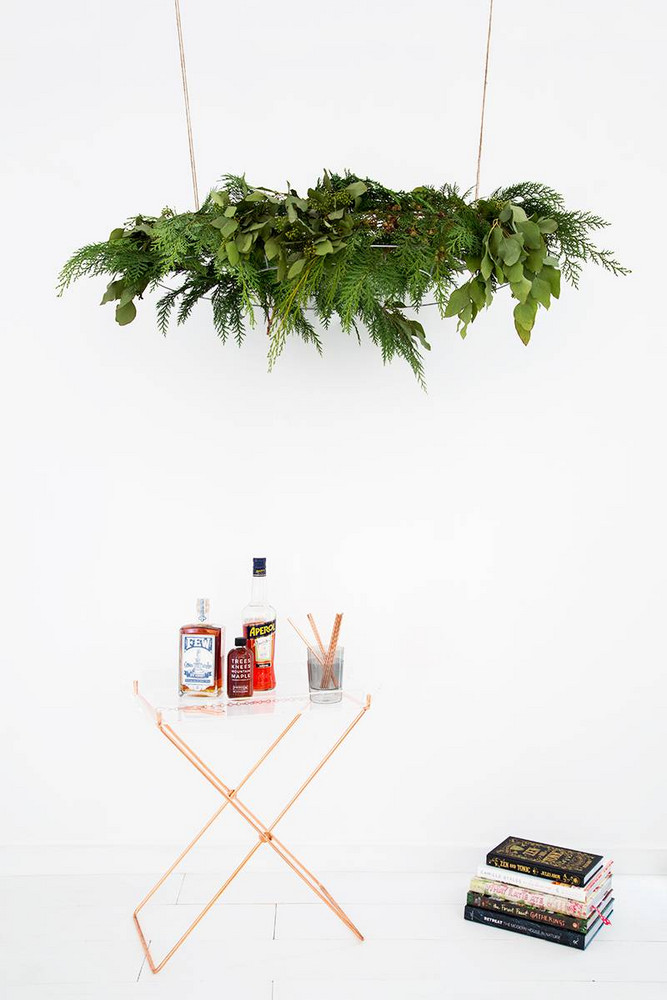 One Wreath, Three Stylish Ways to Display It | Domino