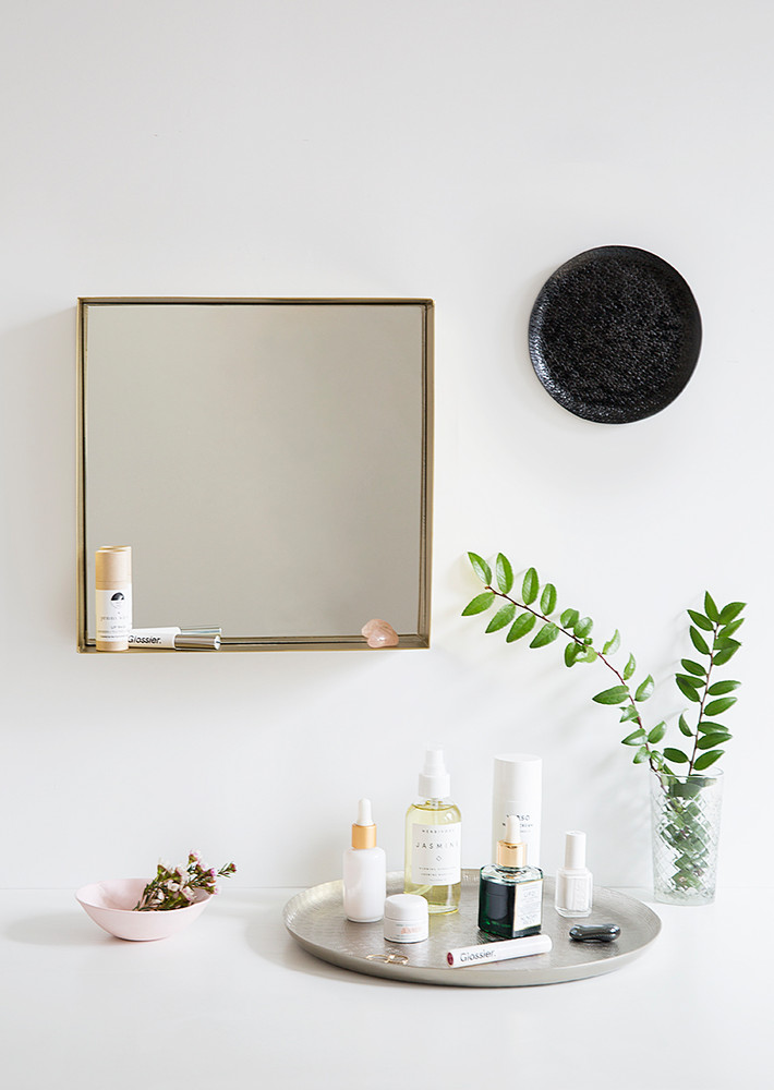1 Item, 3 Ways: Decorating With CB2's Metal Wall Plates | Domino