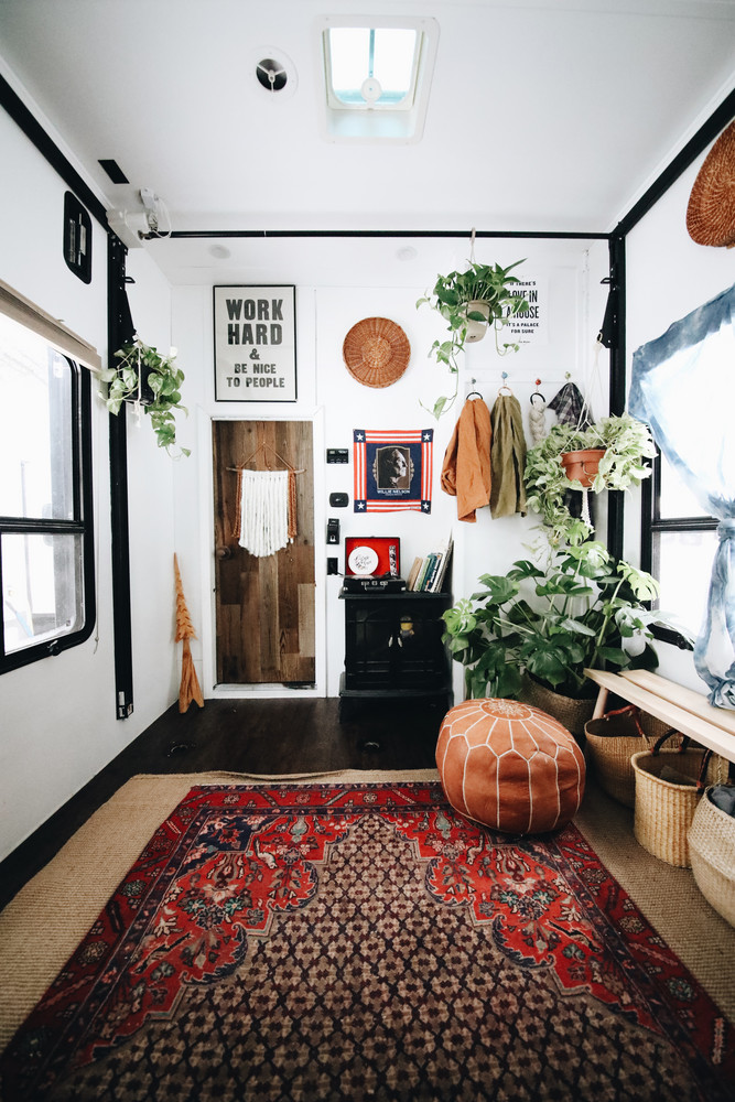 Autumn Bailey Asphalt Gypsy Experience Living In Renovated Trailer