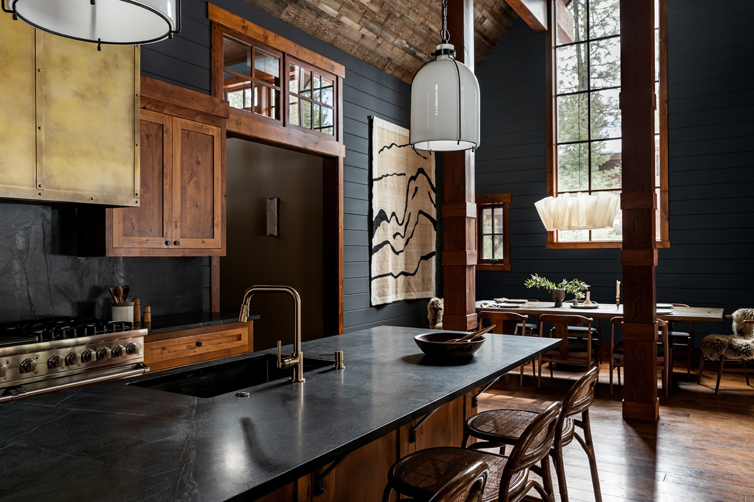 How To Use Black Paint In Your Home, According To The Experts | Domino