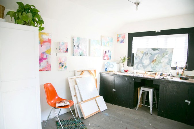 at home with a minted artist: kristi kohuh