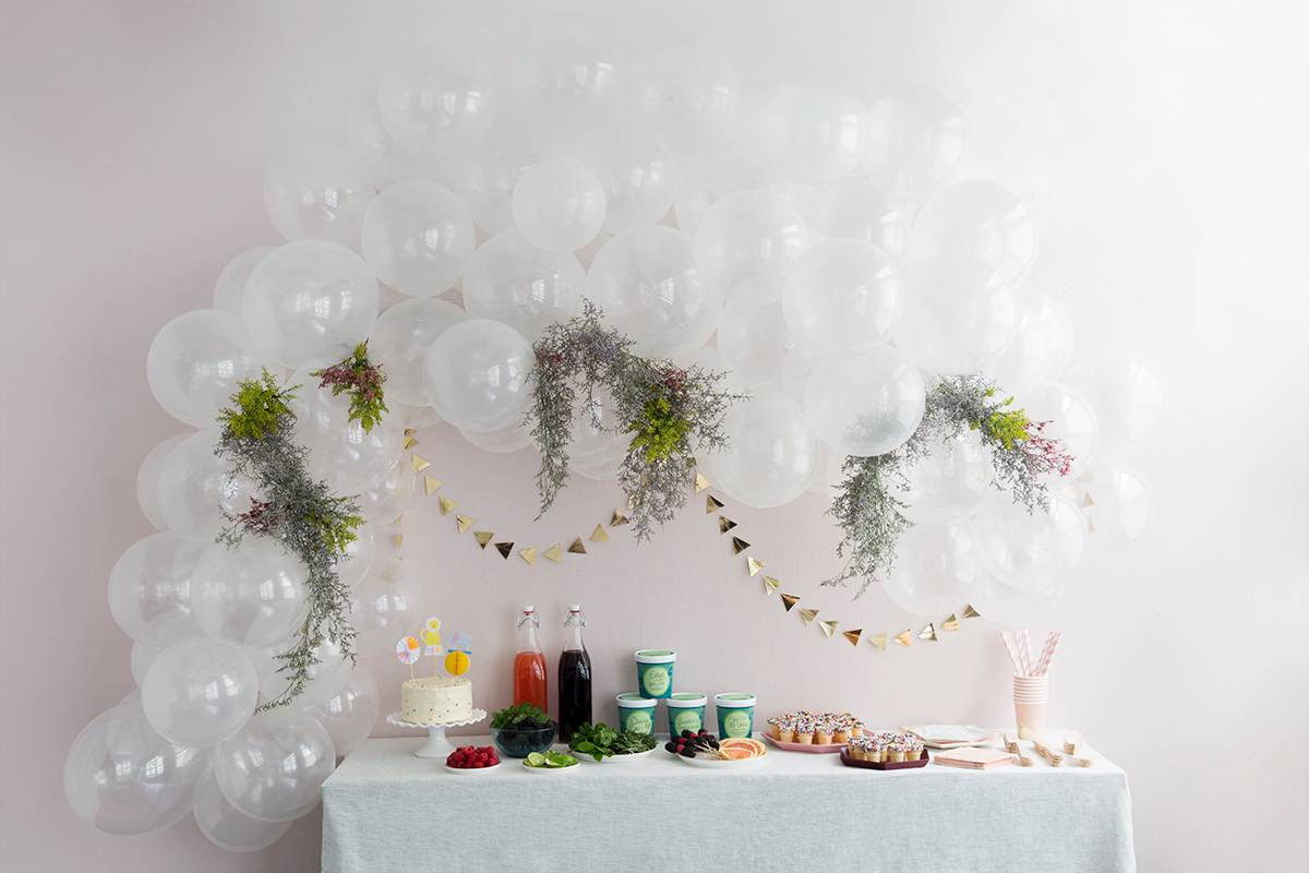 How To DIY A Balloon Arch Step By Step | Domino
