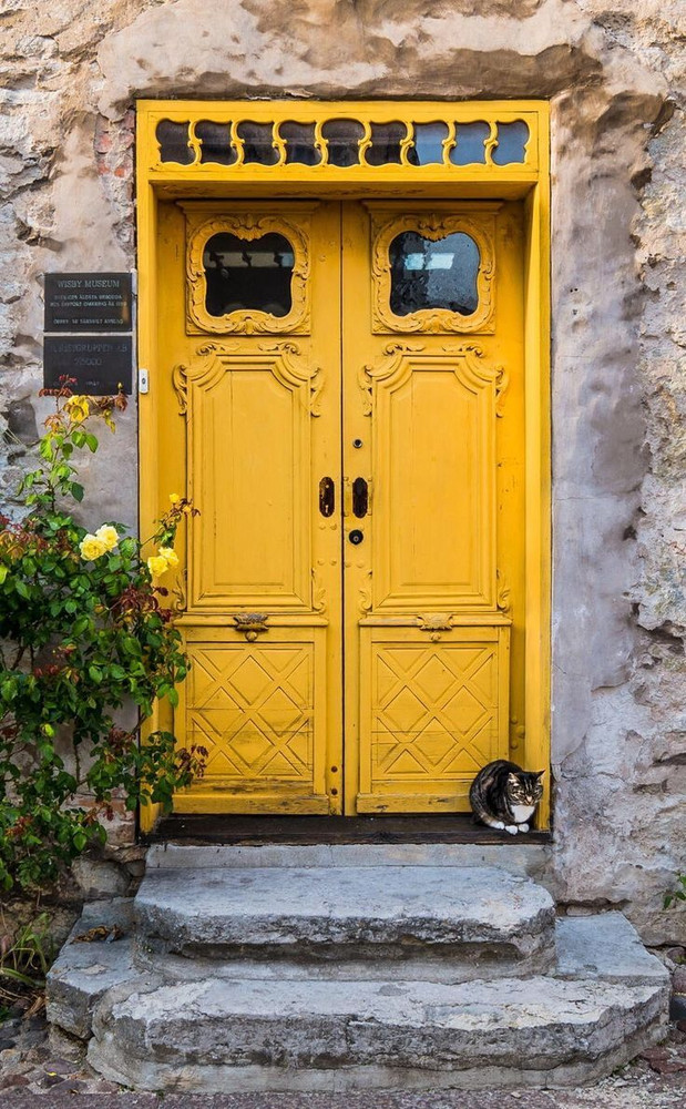 Yellow Doors: Home Decor Color Trend | Domino