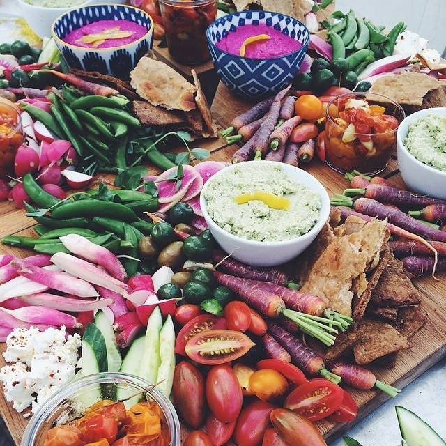 16 Beautiful Crudite Platter Ideas | Domino