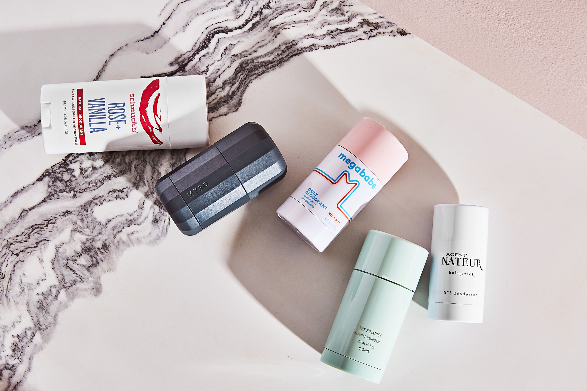 Natural Deodorants With Chic, High Design Packaging