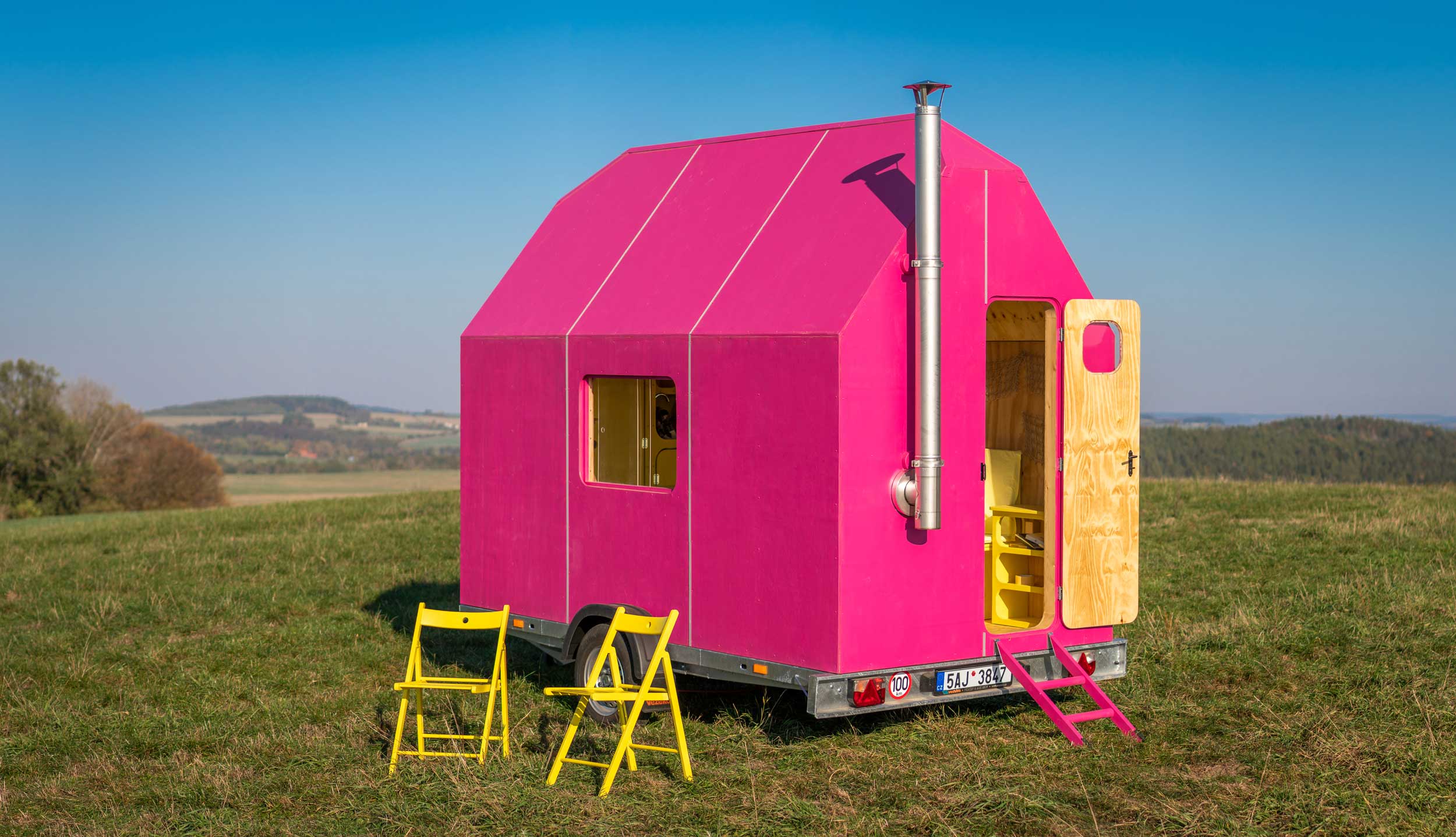 This Pink, Cheap Tiny House by Pin-Up House Only Costs $10,000