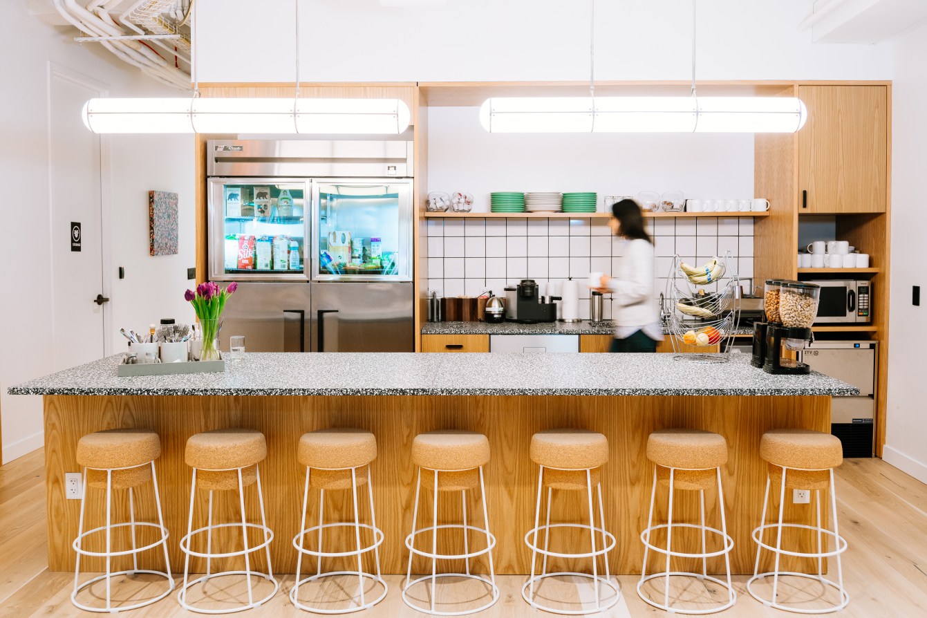 Inside Thrive Global's Colorful, Wellness-Oriented HQ Office