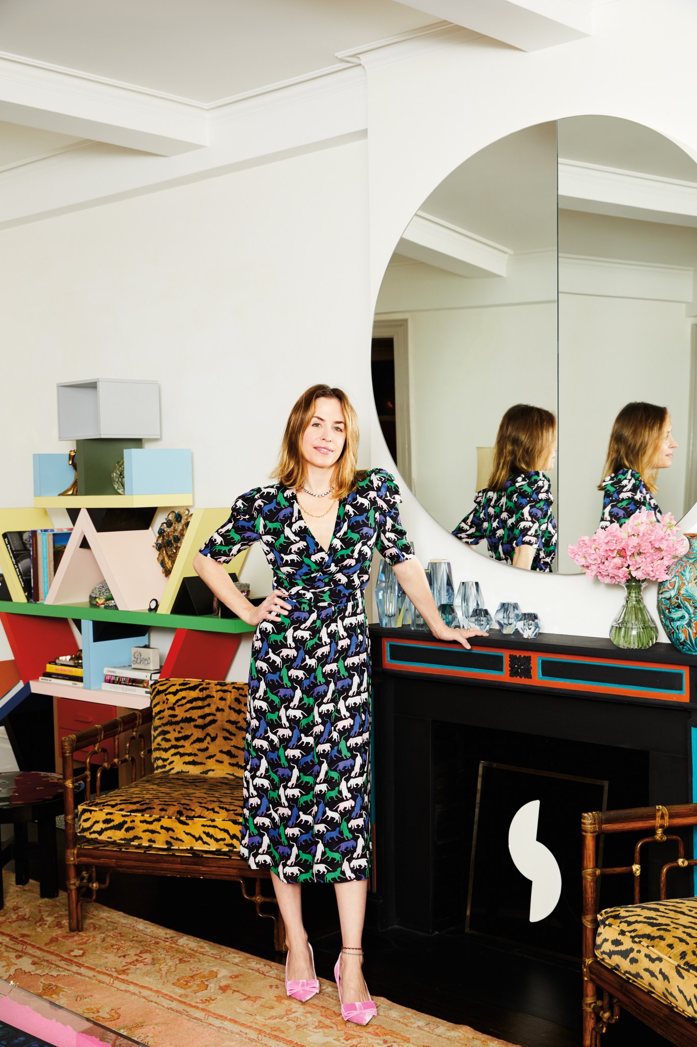 Edie Parker Founder Brett Heyman's Colorful NYC Apartment Tour