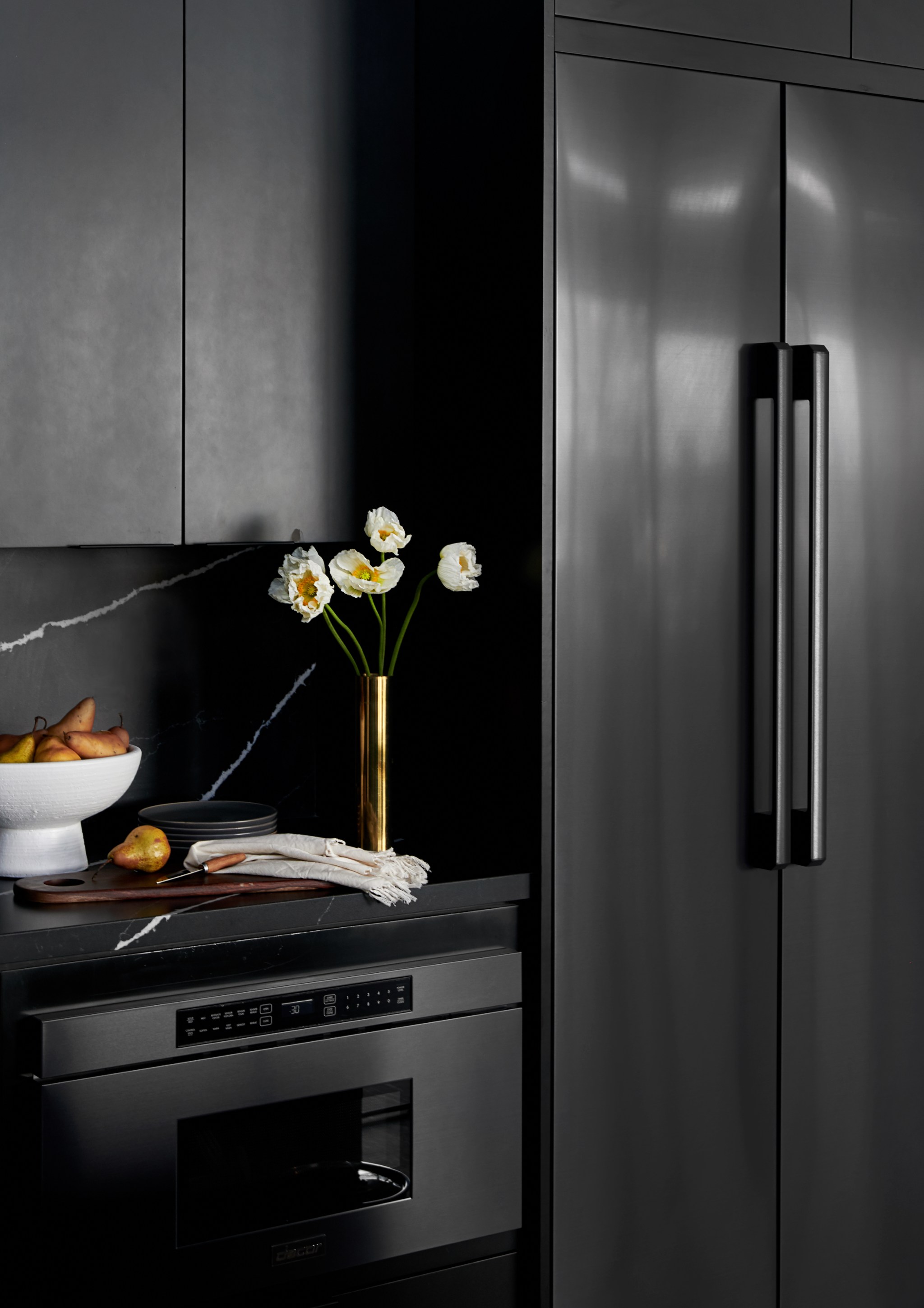 Tour a Dramatic Black Kitchen Designed by Bobby Berk