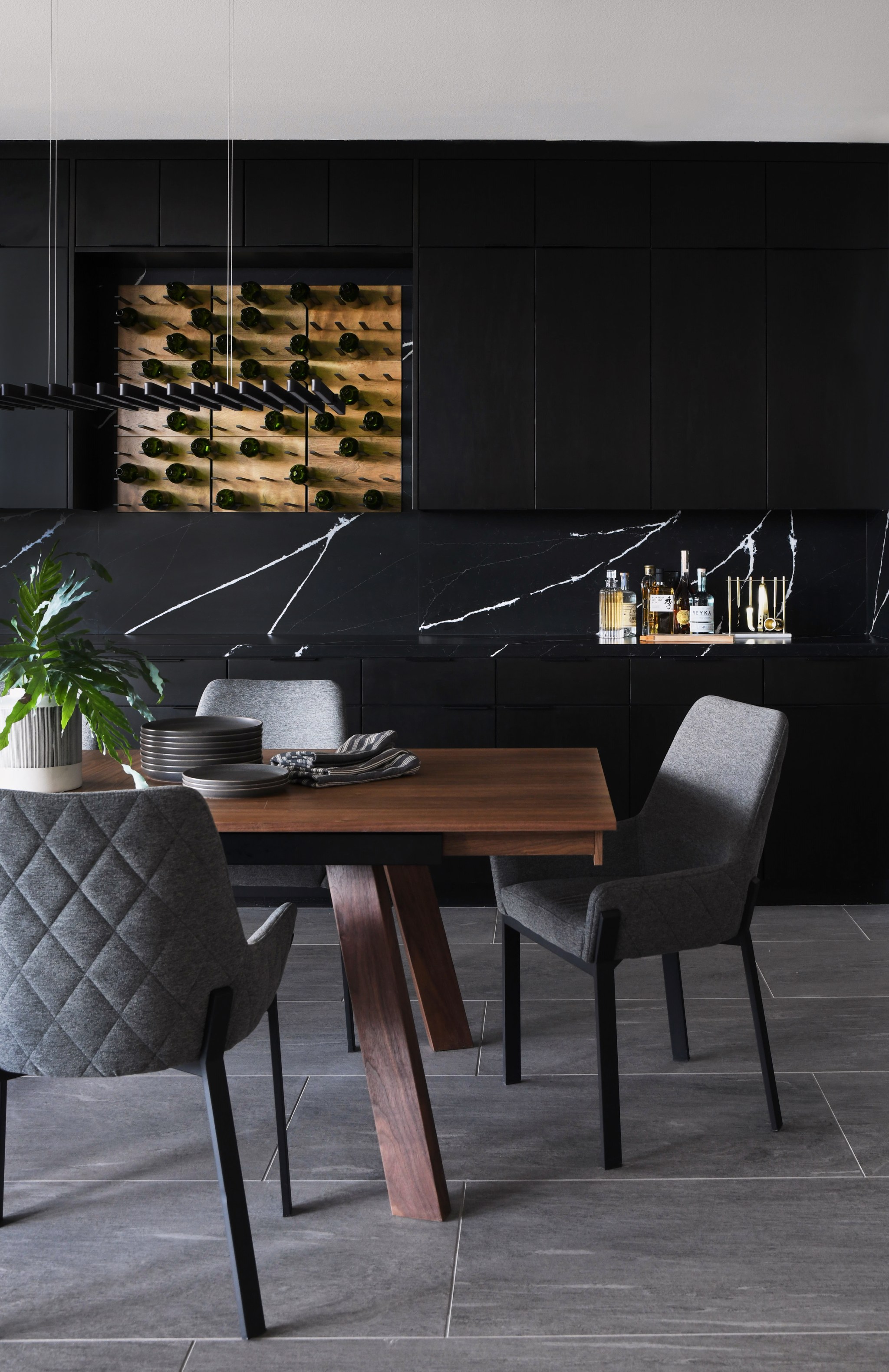 Tour a Dramatic Black Kitchen Designed by Bobby Berk