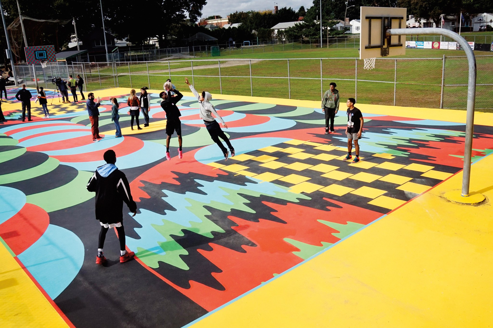 Project Backboard's Designed Basketball Courts Are Bringing Communities ...