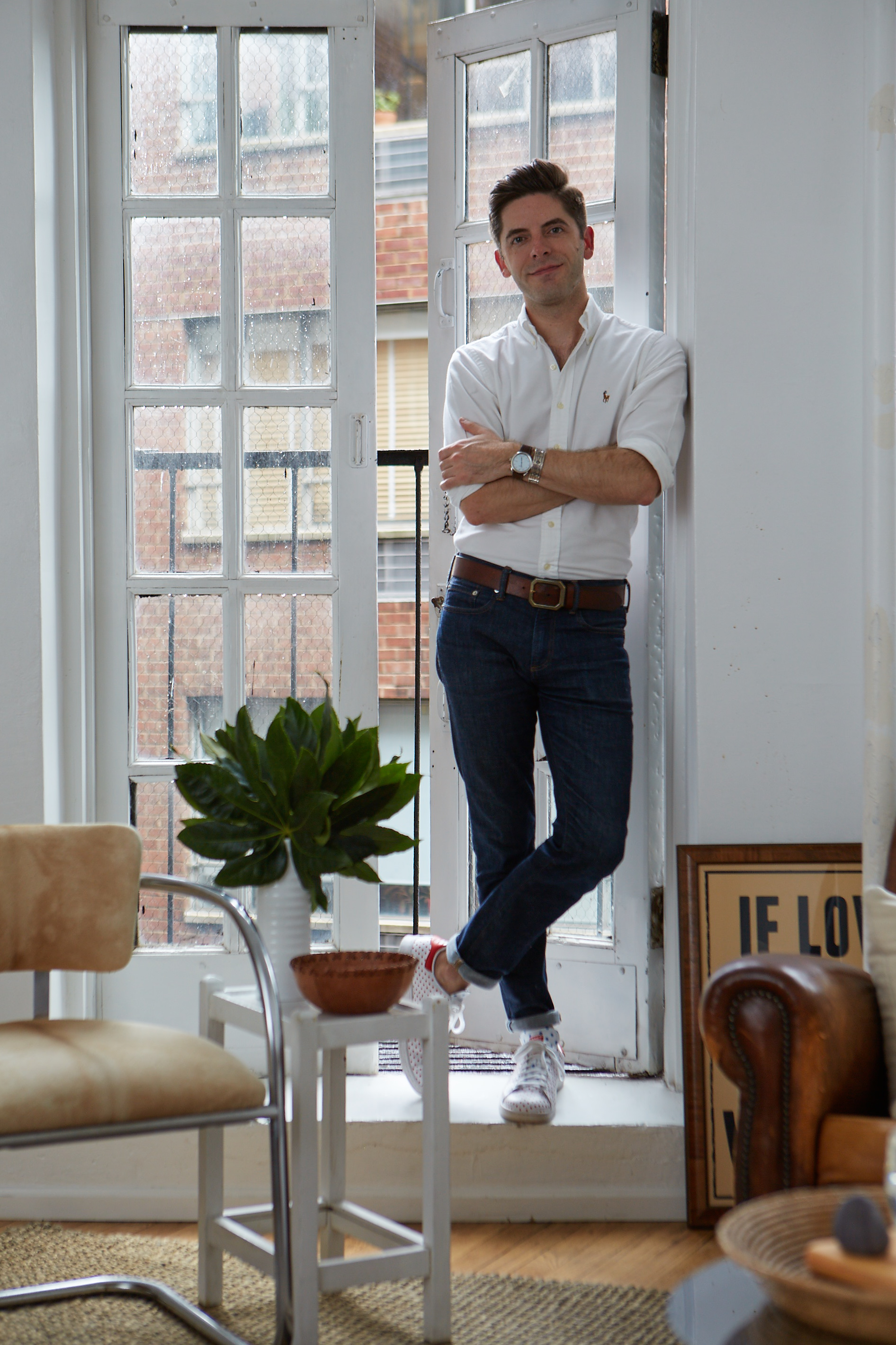 Step Inside Interior Designer Dan Mazzarini's Apartment in New York City