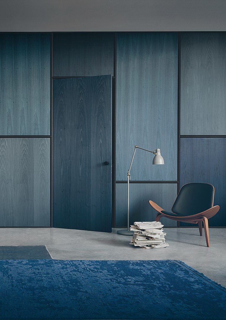 Colorful Stained Plywood is 2019’s Hot New Design Trend