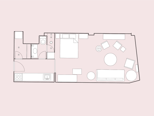 3 Studio Apartment Layout Plans That Work for Any Size Space