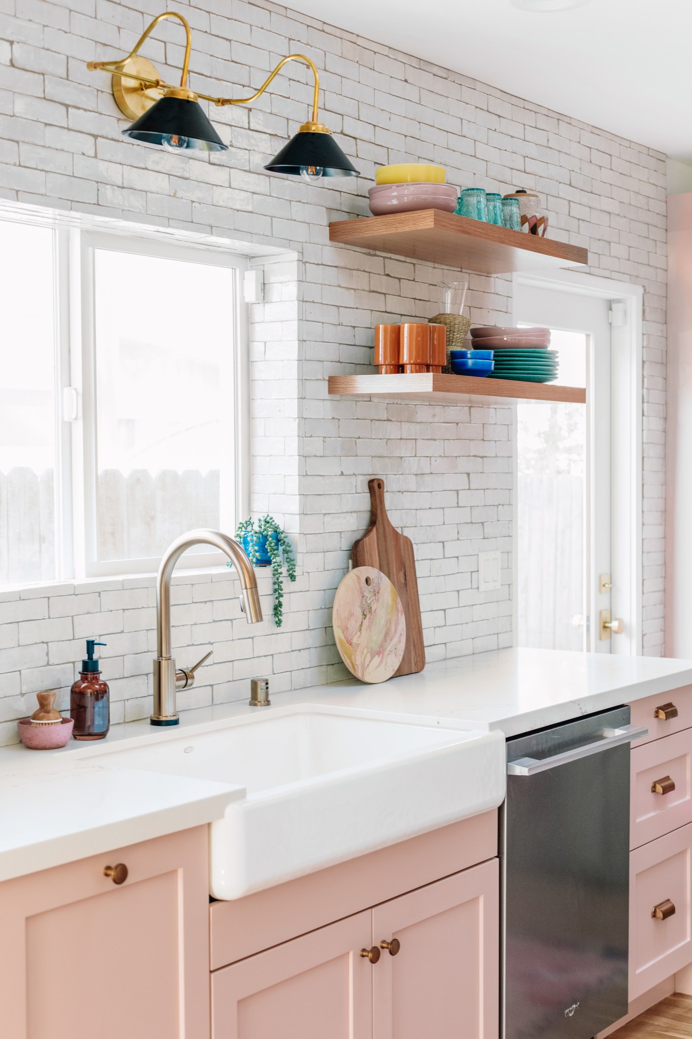 Studio DIY’s Pink Kitchen Transformation Seriously Wows