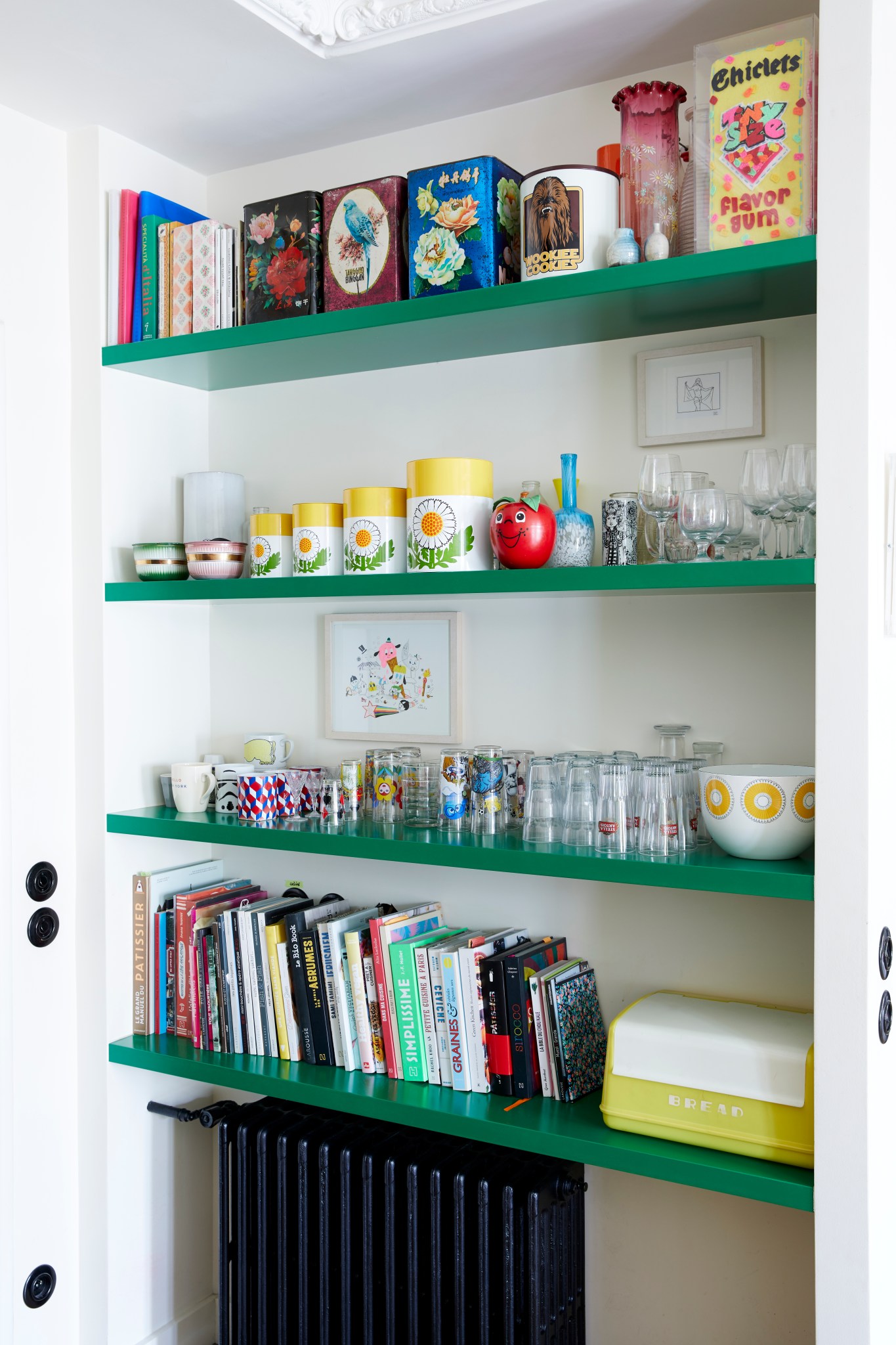 3 Open Shelving Ideas That’ll Convince You to Paint Them