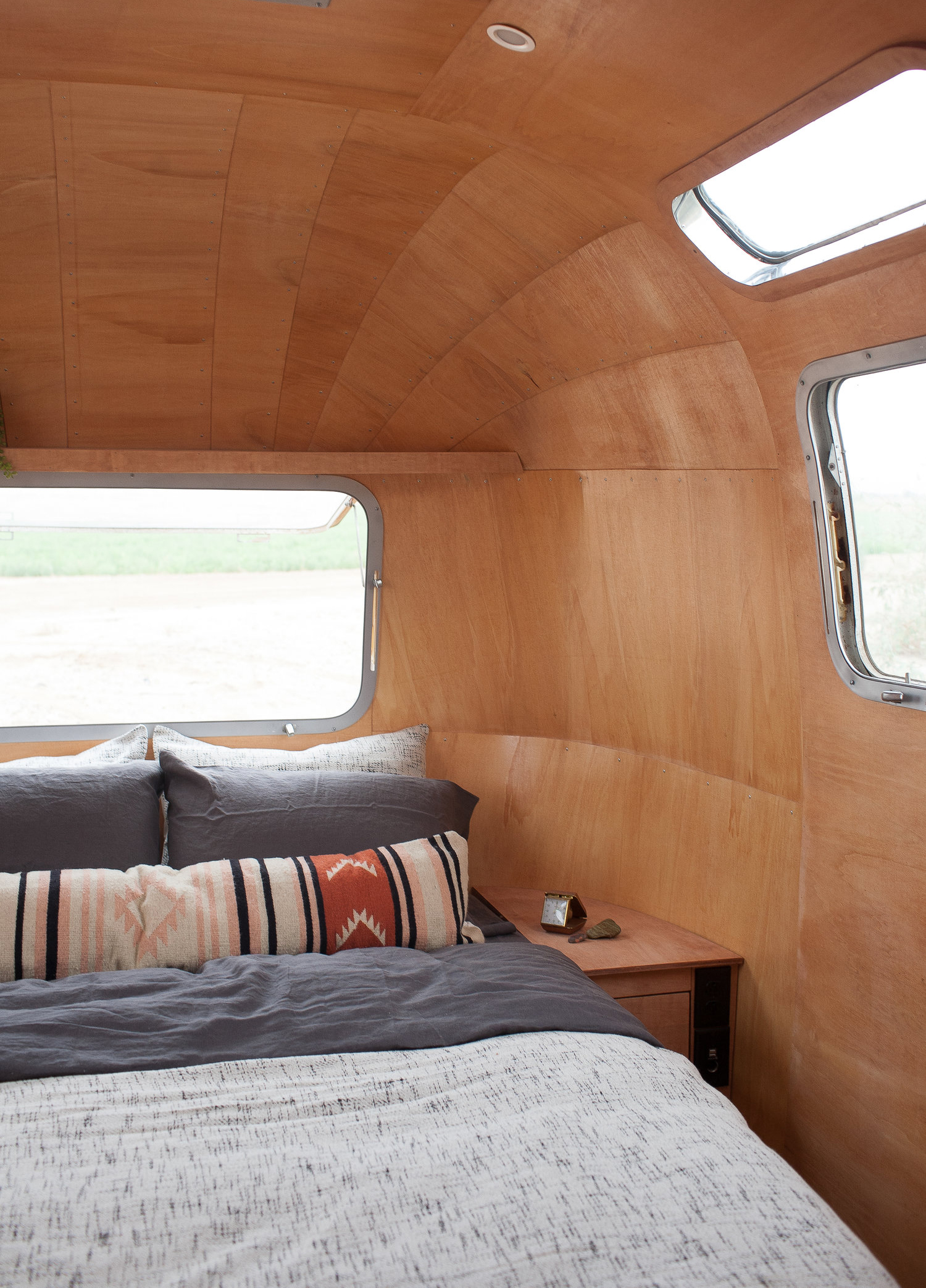 This Airstream Motorhome Packs Major Mid-Century Style into 200 Square Feet