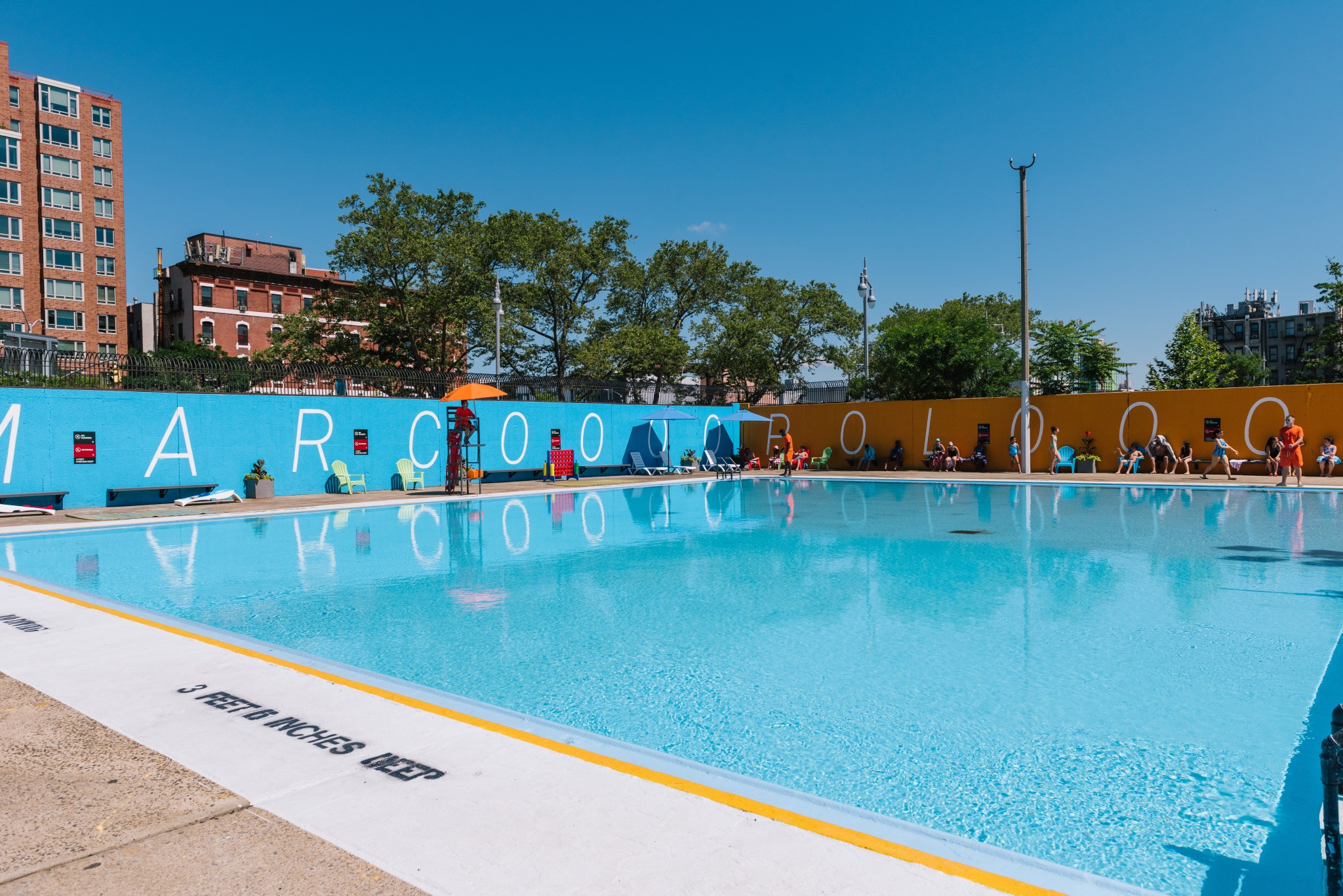 This Public Pool in NYC Just Got a Vibrant Facelift