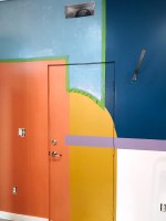 A Colorful Wall Mural Idea That’ll Inspire You to Whip Out Your Paint ...