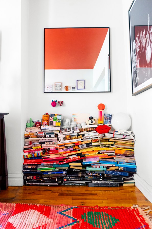 In Defense of My Book Stacks That Went Viral