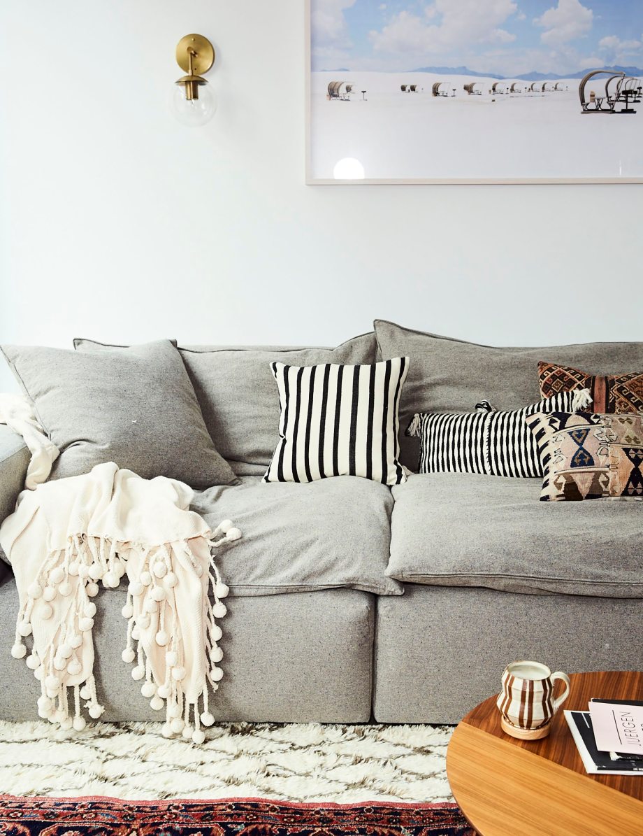 Burrow Just Launched a Sofa Sleep Kit, Complete with a Memory Foam Topper