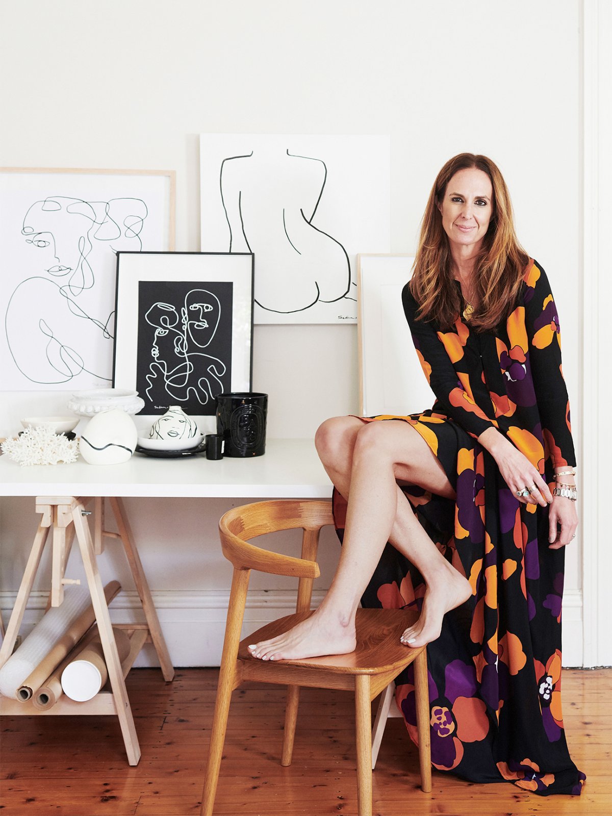 Peek Inside Tash Sefton's Colorful Home Tour