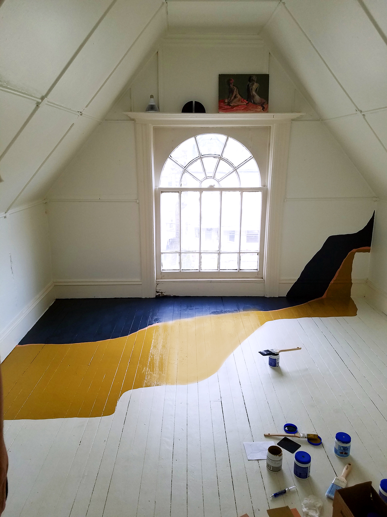 Painted Floors Are the One Color-Block Treatment You Haven’t Tried Yet