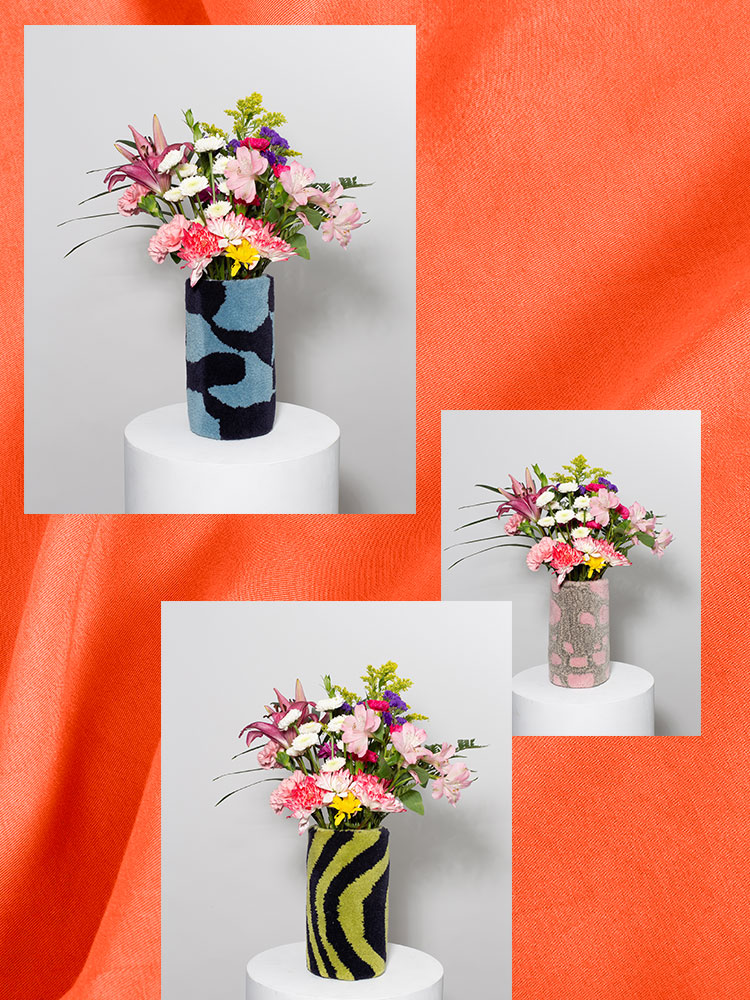 Ugly Rugly’s Quirky New Collection Features a Fuzzy, Tufted Vase