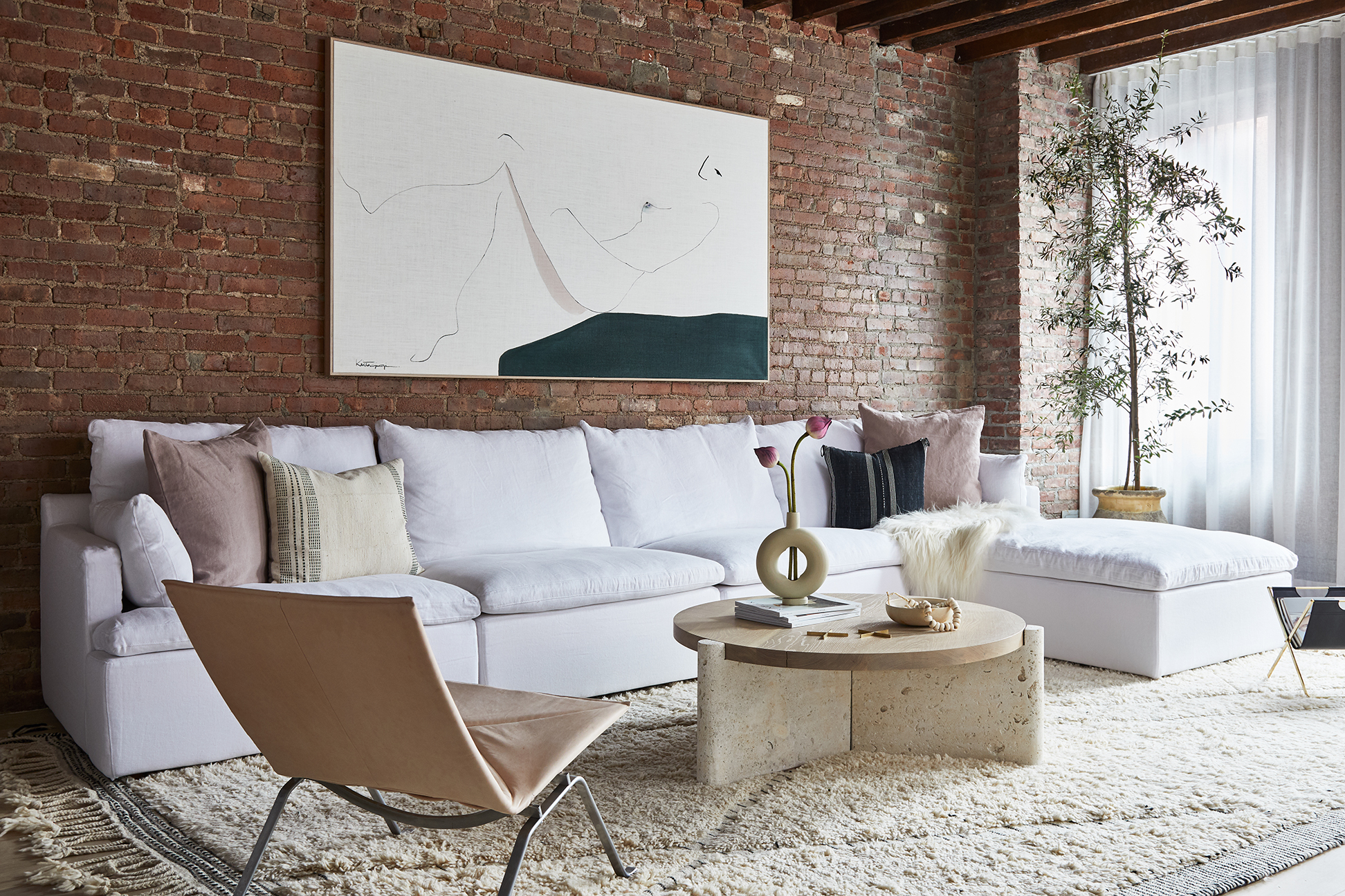 Only the Brick Walls Are Original in This Soho Loft Makeover