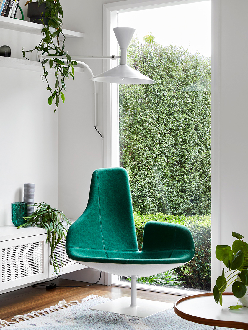 Green Living Room Ideas From a Home That Makes It Look Easy