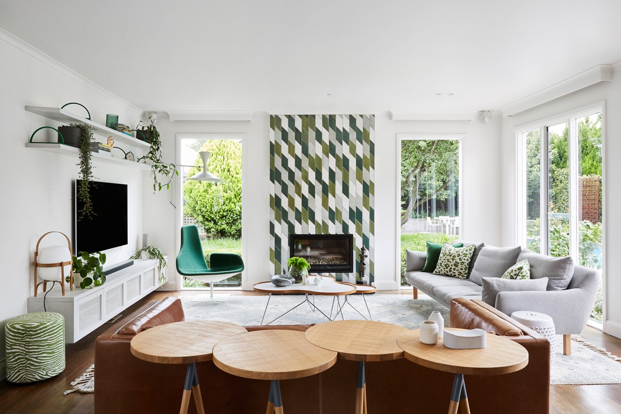 Green Living Room Ideas From a Home That Makes It Look Easy