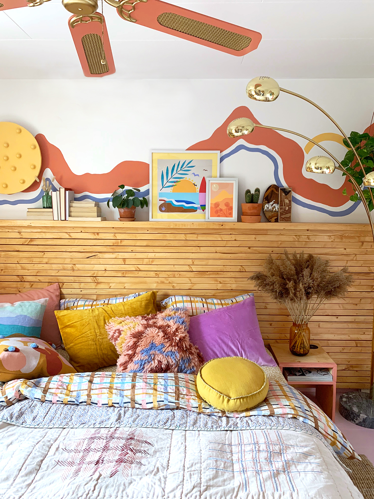 4 Bedroom DIY Ideas to Steal from This Colorful Space